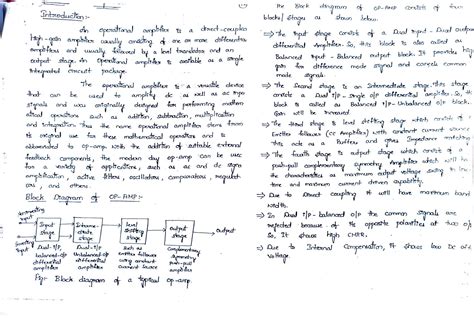 solution operational amplifier block diagram operation idea op amp