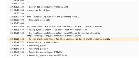 How To Solve The Scenario Of Slow Building Of A Large Number Of Pages · Vuepress Core