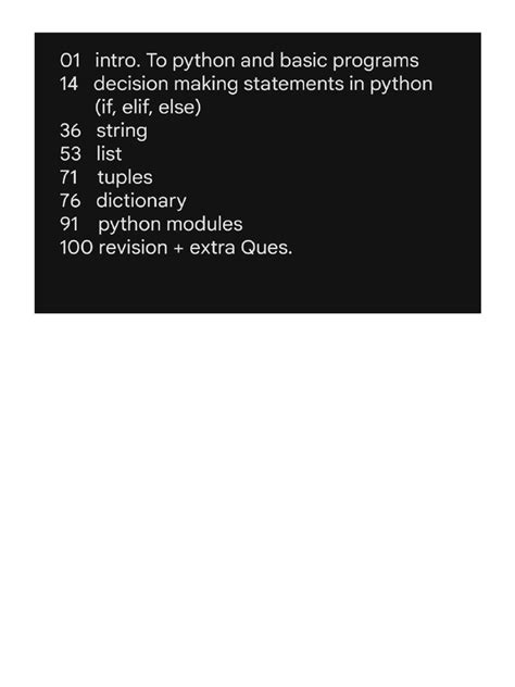 Python Class 11th Pdf