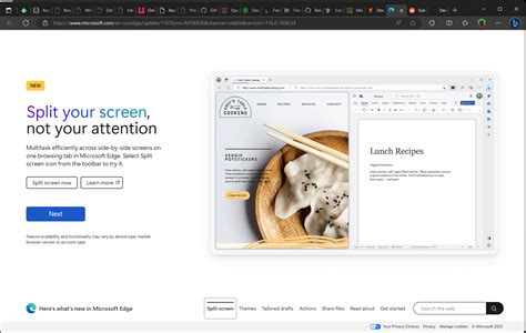 New Ui Not Available On Edge 116 Rmicrosoftedge