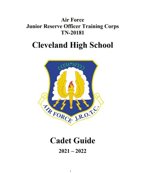 Air Force Jrotc Cleveland City Schools