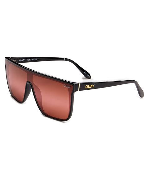 Quay Australia Unisex Nightfall 49mm Polarized Square Sunglasses Dillards