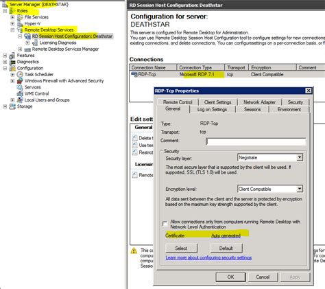 Windows 7 Remote Desktop Connection Save Credentials Not Working
