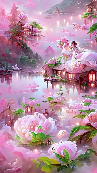 国色花香 牡丹 风景手机动态壁纸 风景手机壁纸下载 元气壁纸