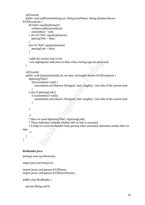 Cs6611 Mobile Application Development Lab Manual 2018 19 Pdf
