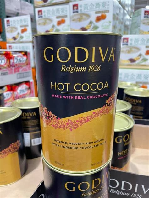 【全台】懶人冬季聖品！ 好市多14公斤「godiva即溶可可粉」 在家輕鬆爽喝熱巧克力！ Foody 吃貨