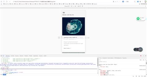 Html5个人作品展示响应式博客模板 代码 最代码