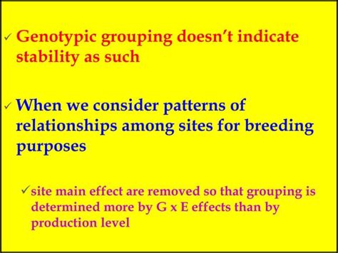 Review Biometrical Model Gxe I Ppt