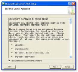 A Developers Guide To Installing SQL Server 2005 Part 2 Installing SQL Server 2005 Express