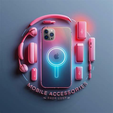 A Logo For A Mobile App For Mobile Goods Premium Ai Generated Image