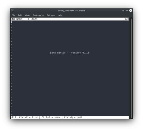 Github Appleswiggy Lekh A Simple Text Editor Written In Rust