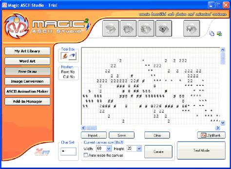 Ascii Animation Maker Convert Image To Ascii Art Words Screenshots