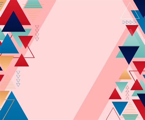 Abstract Triangular Geometric Background Vector Art Graphics Freevector