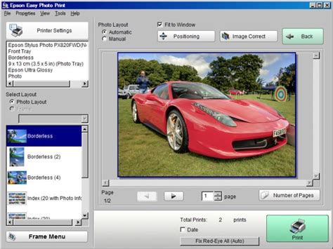 Epson Stylus Photo Printer Px Fwd Inkjet Printer Review Ephotozine