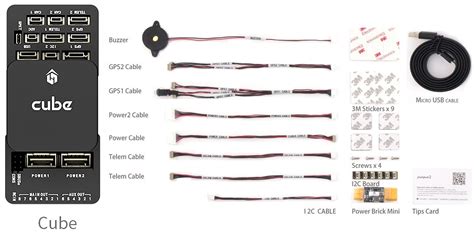 Cube Wiring Quickstart · Px4 User Guide