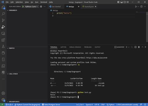 f5 debug file does not work · issue 20196 · microsoft vscode python