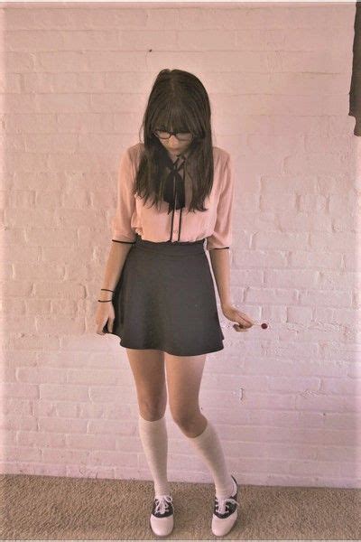 White Knee Socks And Saddle Shoes