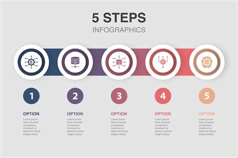 Premium Vector Big Data Database Data Aggregation Algorithm Artificial Intelligence Icons