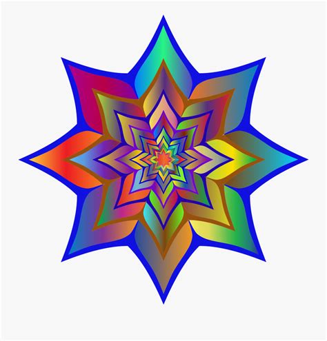 Colorful Flower Silhouette 3 Clip Arts Minesweeper Mine Png Free