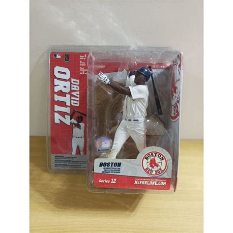 Mlb 紅襪隊 Ortiz 歐提茲 麥法蘭12代公仔 美版 正版 限量 美國職棒大聯盟 Foco 蝦皮購物