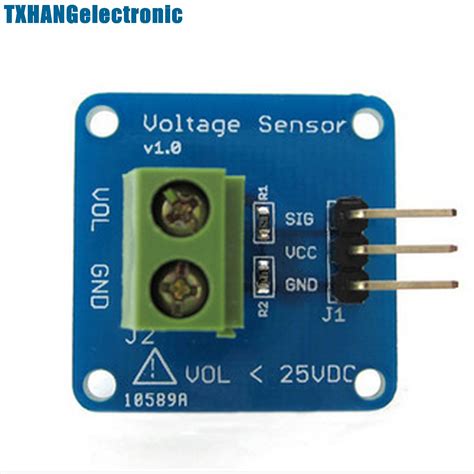 Dc Voltage Sensor Module Voltage Detector Divider Dg New In Integrated Circuits From Electronic