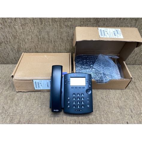 2 New Telephones Made By Polycom Serial Number Vvx301