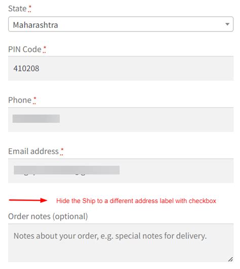 How To Hide The Ship To A Different Address Checkbox In Woocommerce