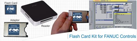 Flash Card Kit For FANUC Controls CNC
