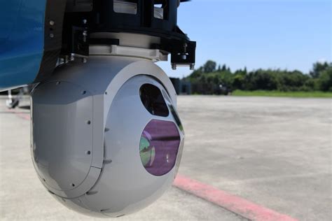 Dc28v Eo System Airborne Electro Optical Pod Dual Ir Sensor Object Tracking