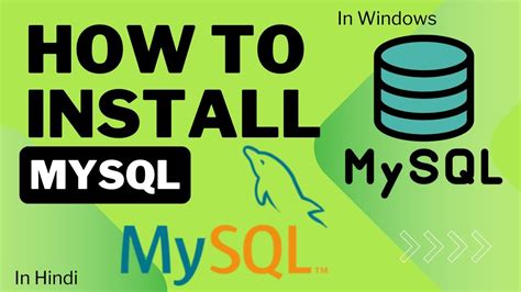 How To Install Mysql In Windows Youtube