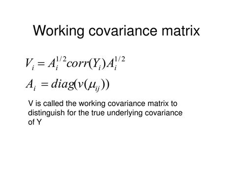 Ppt Estimation In Marginal Models Gee And Robust Estimation Powerpoint Presentation Id