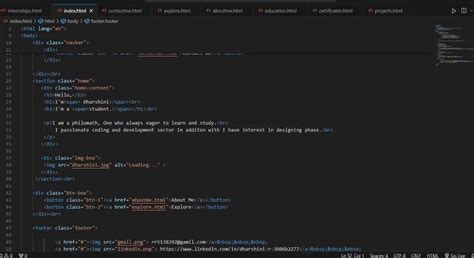 Dharshini R On Linkedin Codings For Portfolio