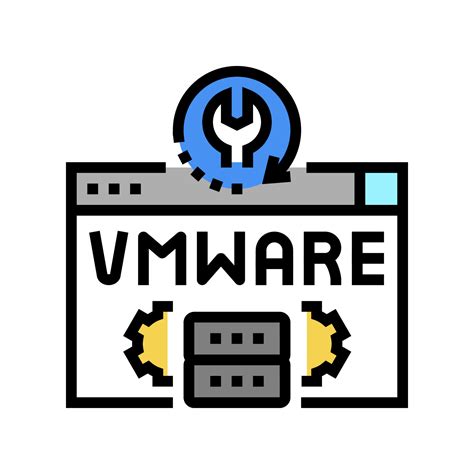 Vmware Data Recovery Color Icon Vector Illustration 10389478 Vector Art