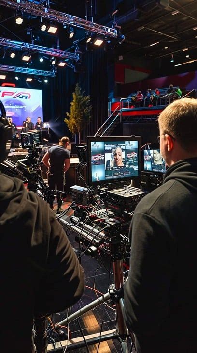 Free Live Broadcast Setup Image Download At Stockcake