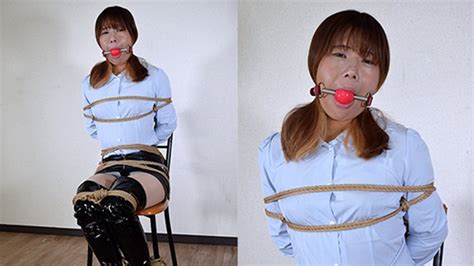 Lt2 Cute Japanese Girl Lum Bound And Gagged In Thigh High Boots Part2