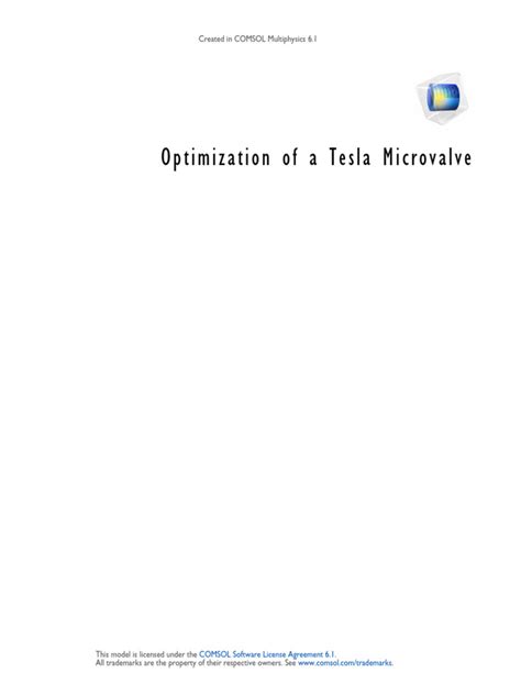 Tesla Microvalve Optimization Pdf Fluid Dynamics Reynolds Number