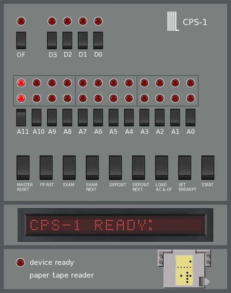 Gallery Cps 1 Imagining An Early 70s 4 Bit Microcomputer