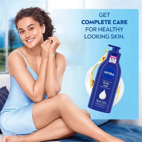 Buy Nivea Nourishing Body Milk Lotion 5 In 1 Complete Care Bottle Of