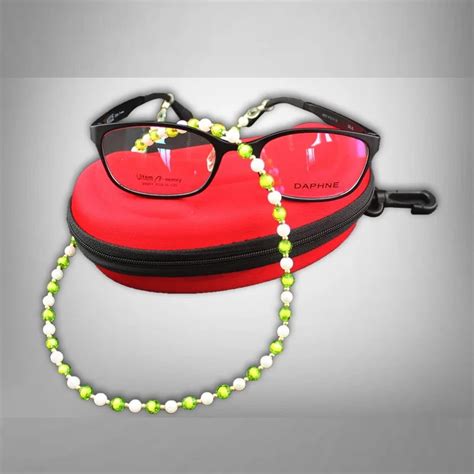 For Reading Glasses And Sunglasses Eyeglass Chains Acrylic Beads Chains Anti Slip Eyewear Cord