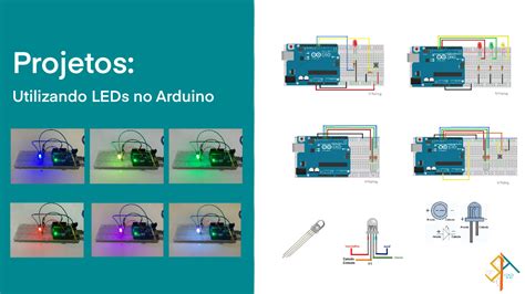 foto de projetos com leds utilizando o arduino