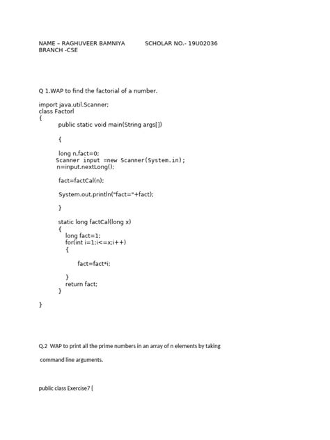 java assignment pdf programming paradigms object computer science
