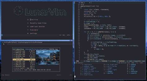 conheça o lunarvim outra distro neovim