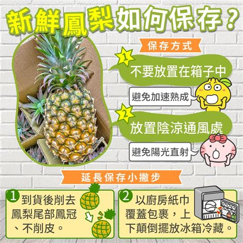 鳳梨如何保存 柑仔家族 BLOG