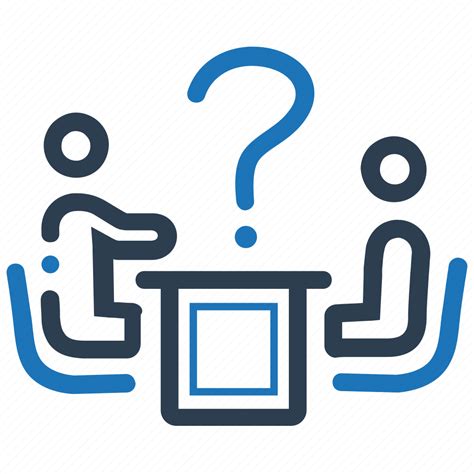 Ask Interview Questions Icon Download On Iconfinder