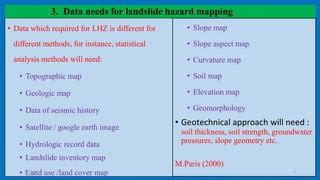Landslide Hazard Mapping In Ethiopia PPTX Geography Science