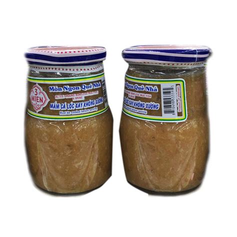 3 Mien Salted Ground Boneless Mud Fish In Brine 14 1 Oz 400 G