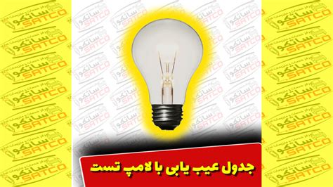 جدول عیب یابی پرینتر با لامپ تست