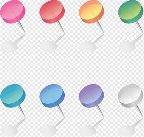 종이 클립 그림 핀 압정 핀 색깔 인터넷 Png Pngwing