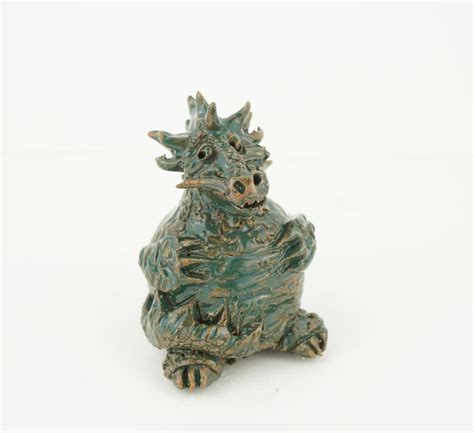 Дракон зелений статуетка символ 2024 року подарунок на рік дракона — ціна 155 грн у каталозі