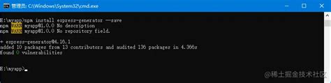 如何用Nodejs Express搭建一个简单的后台服务器Express是一个基于Node js的平台所以在安装Ex 掘金